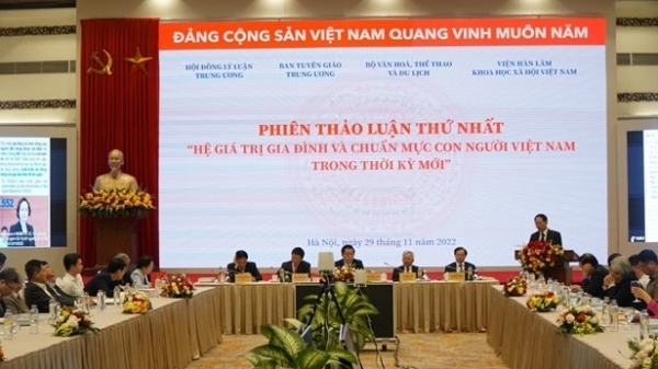 National seminar highlights value systems, human standard in new period