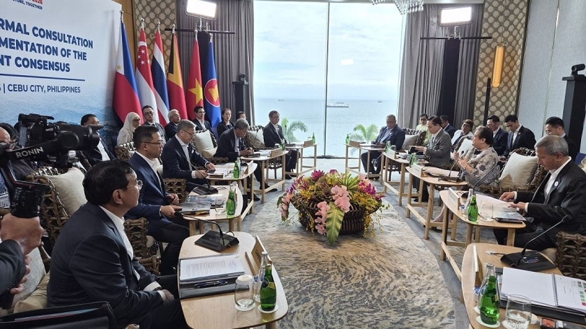 Foreign Minister Le Hoai Trung attends Extended Informal Consultation ...