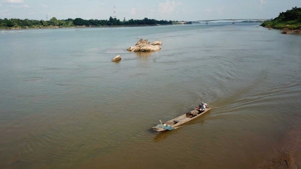 Mekong River"s water flows at record low for third year in a row