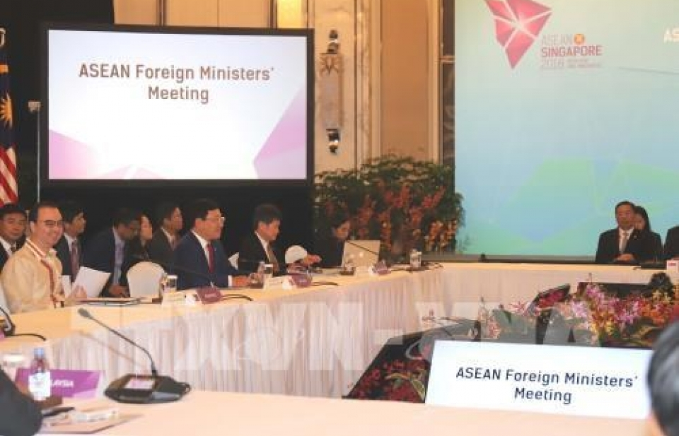 ASEAN Foreign Ministers’ Meeting opens in Singapore