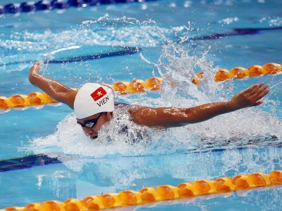 Vietnam top Southeast Asia swimming event